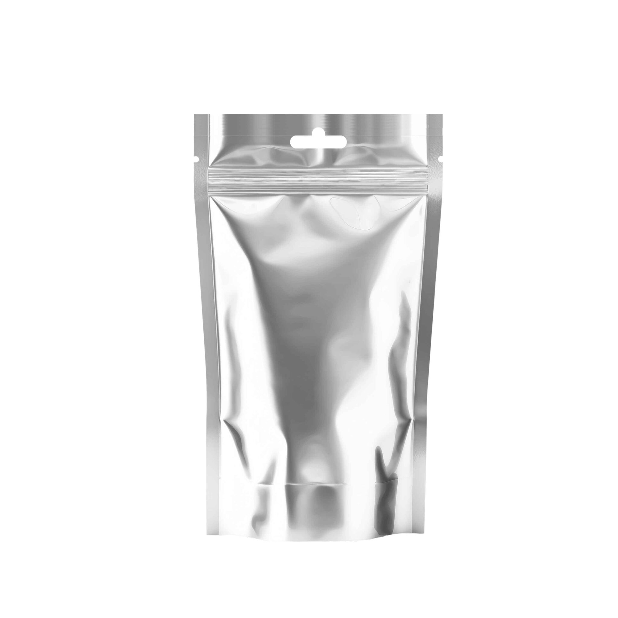 FOIL FOIL DOY POUCH WITH ZIPPER 8x14+5BG 110mic - Hasmart