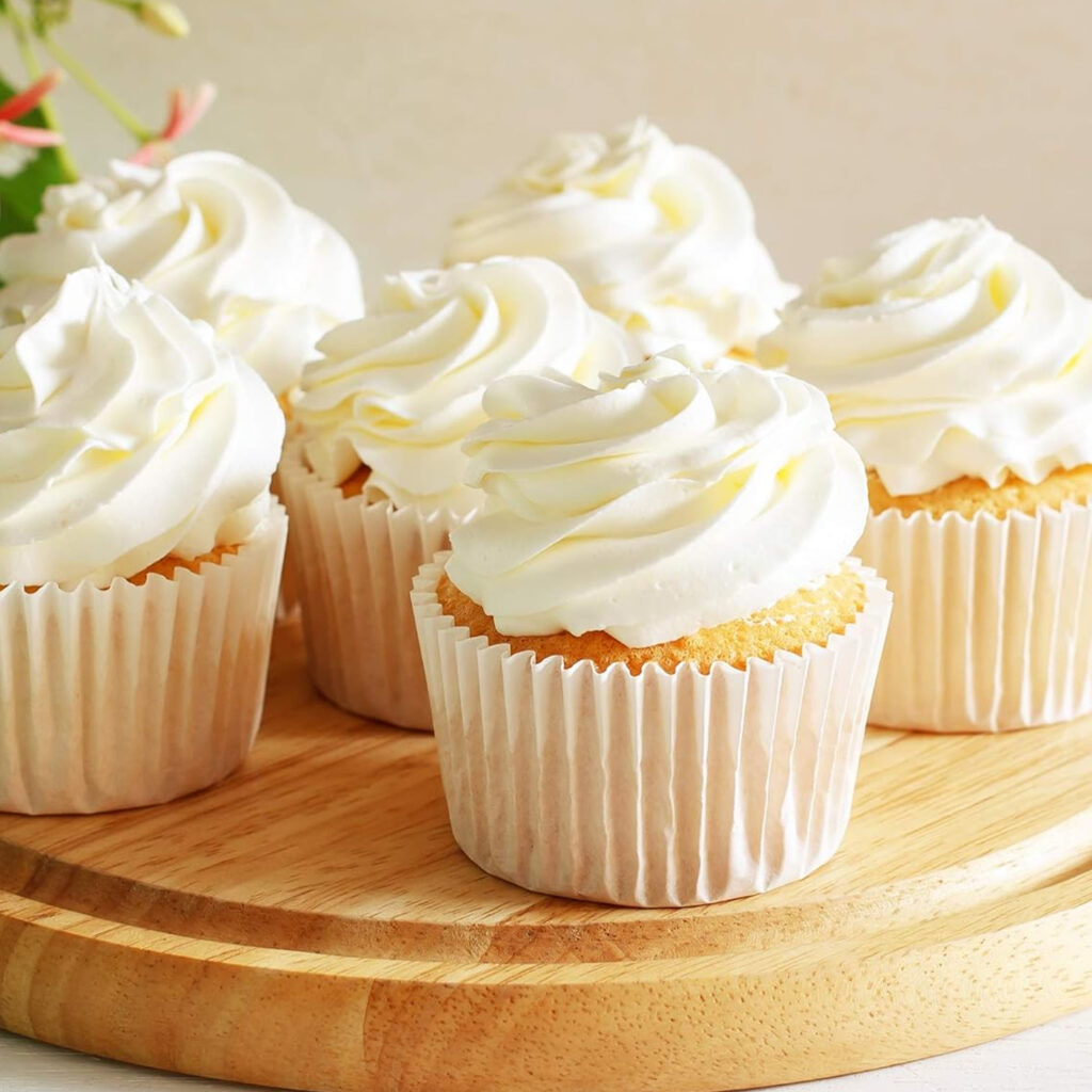 PAPER BAKING CUP WHITE 6.5x2.5cm - Hasmart