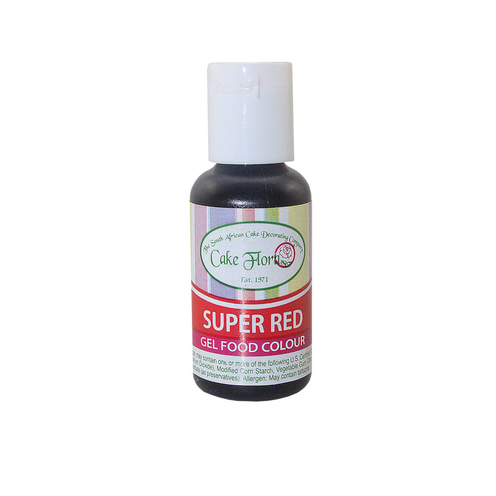 BAKING GEL COLOURS SUPER RED 21g - Hasmart