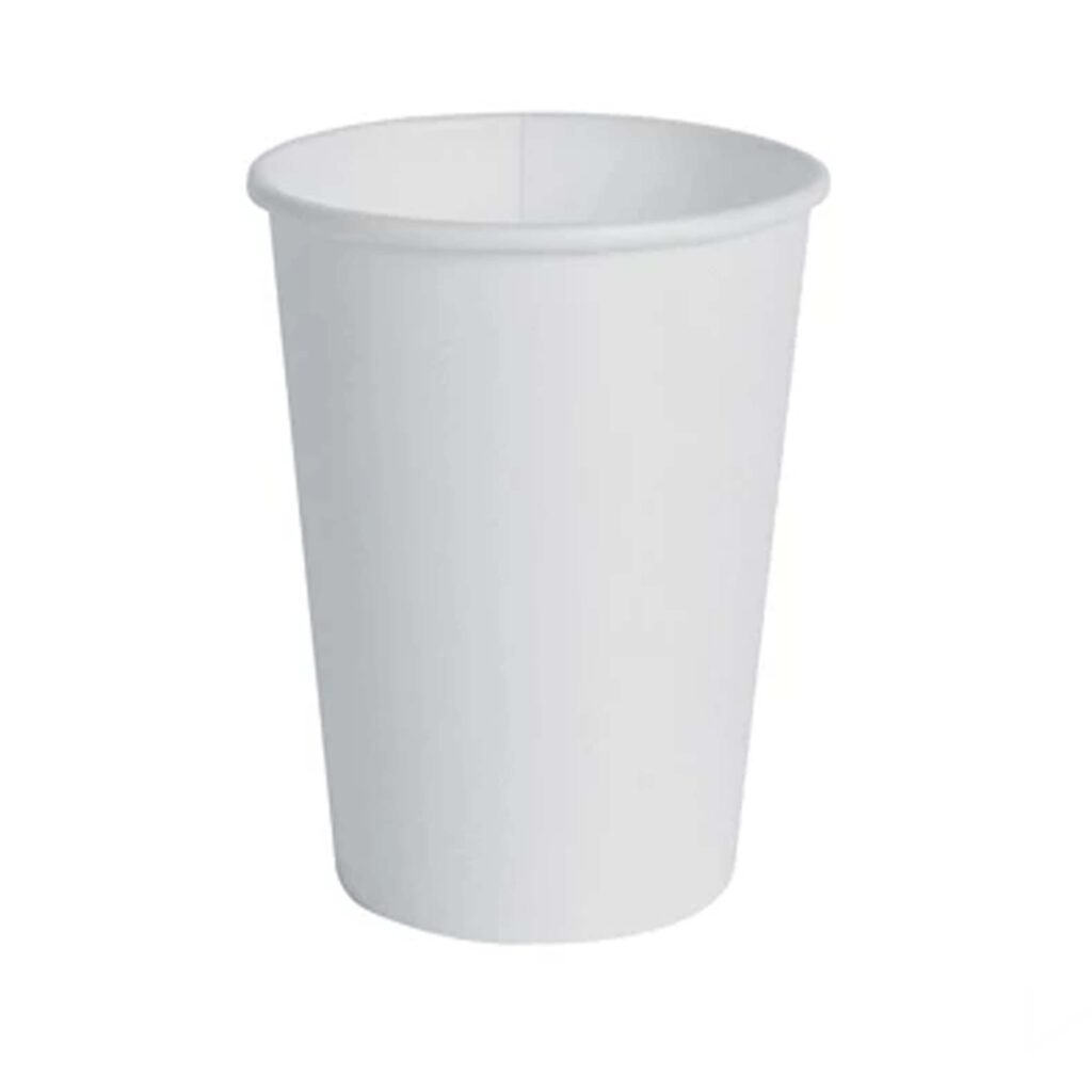 PAPER CUPS WHITE 250ml - Hasmart