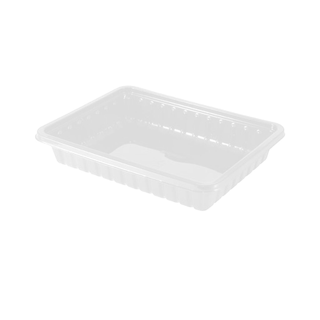 PLASTIC RECTANGULAR CONTAINER 38F 196x147x38mm - Hasmart