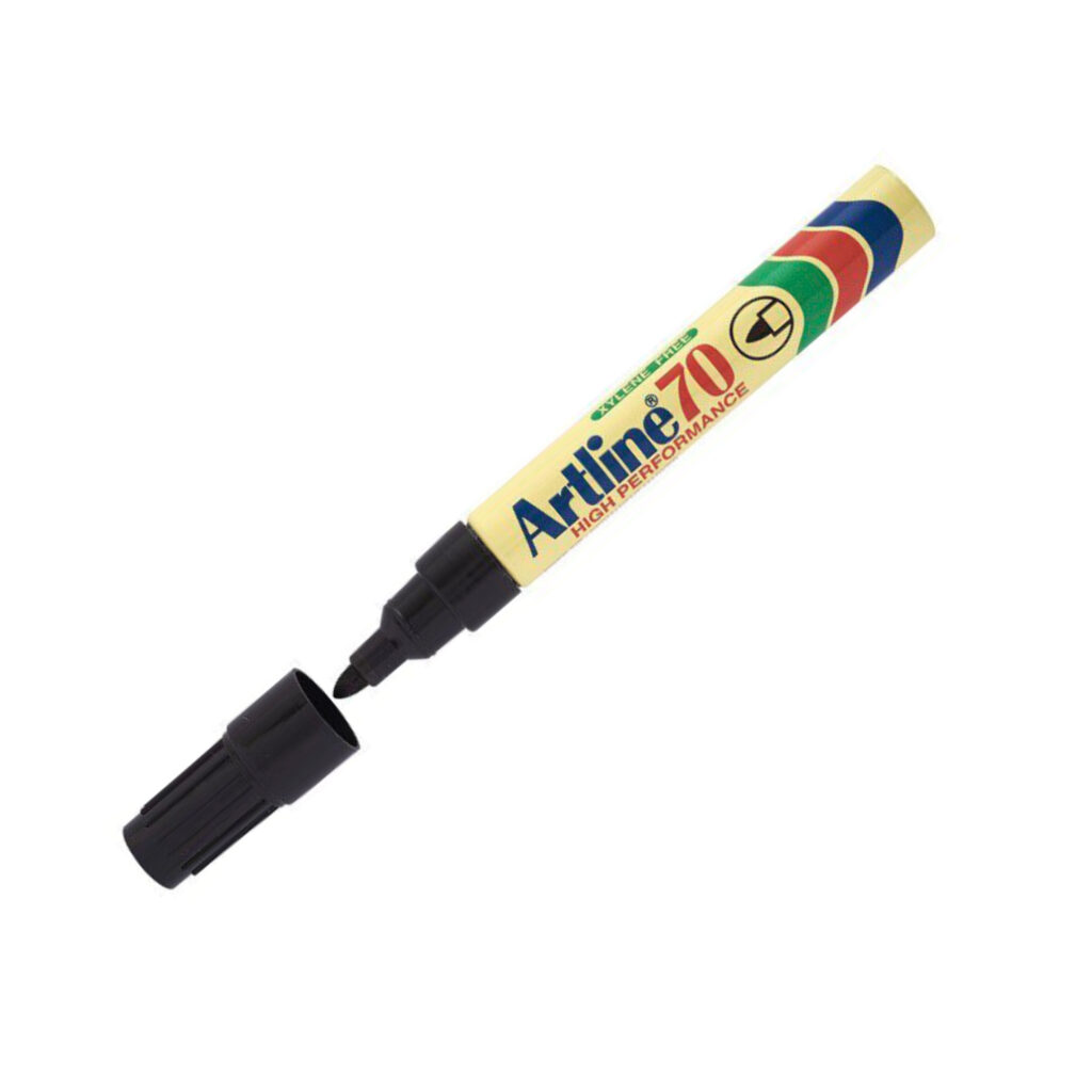 ARTLINE PERMANENT MARKER 70 BLACK 1.5mm (TBD) - Hasmart