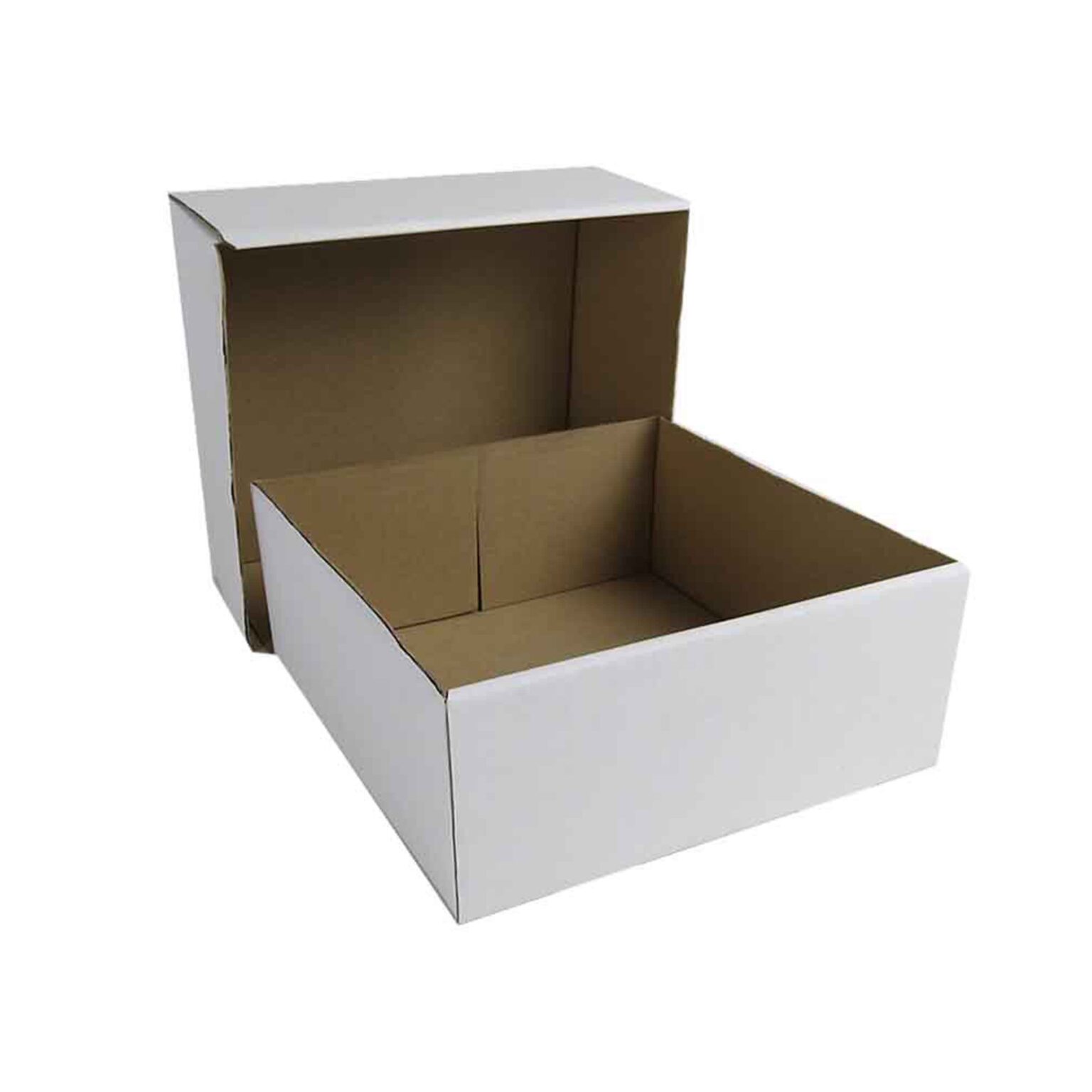 CORRUGATED CAKE BOX 12" BASE & LID - Hasmart
