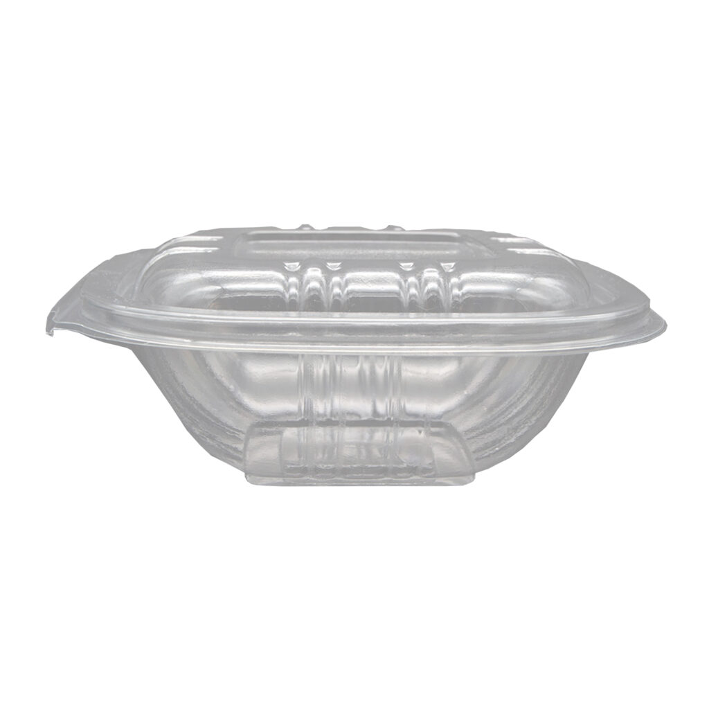 CLEAR TUB WITH CLAMSHELL LID 350ml - Hasmart