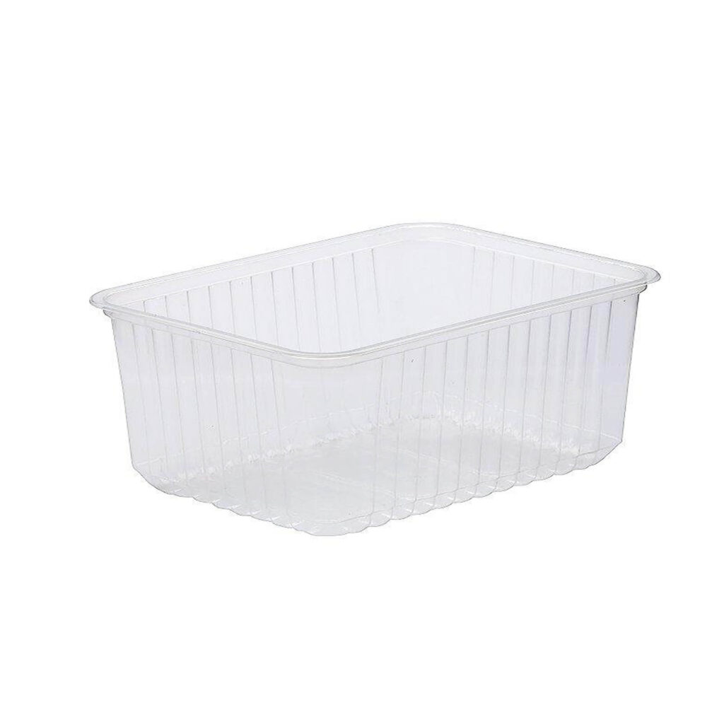 PLASTIC CLEAR RECTANGULAR CONTAINER 70F 196x147x67mm - Hasmart