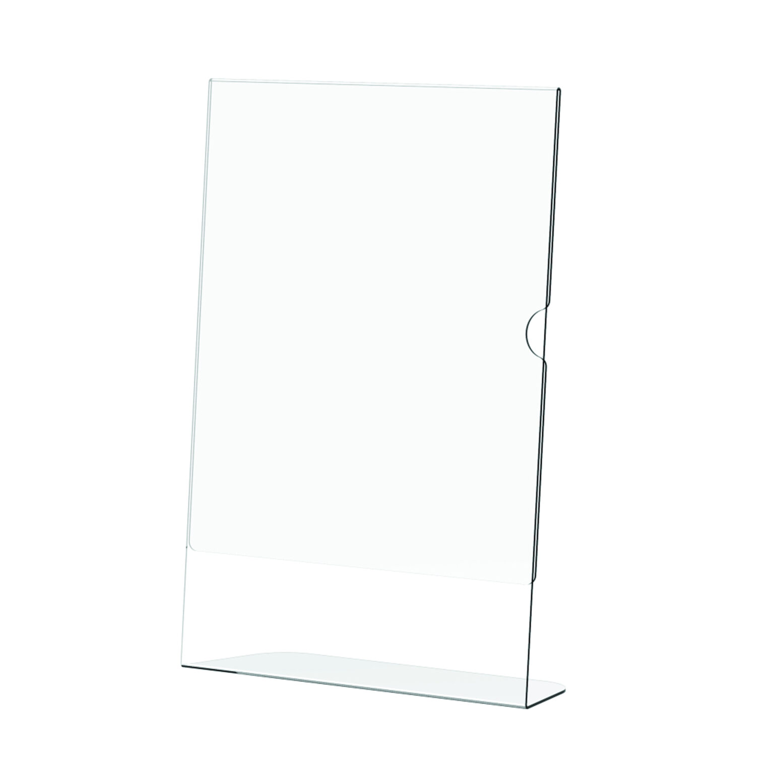 PARROT ACRYLIC MENU HOLDER SINGLE SIDED A4 PORTRAIT - Hasmart