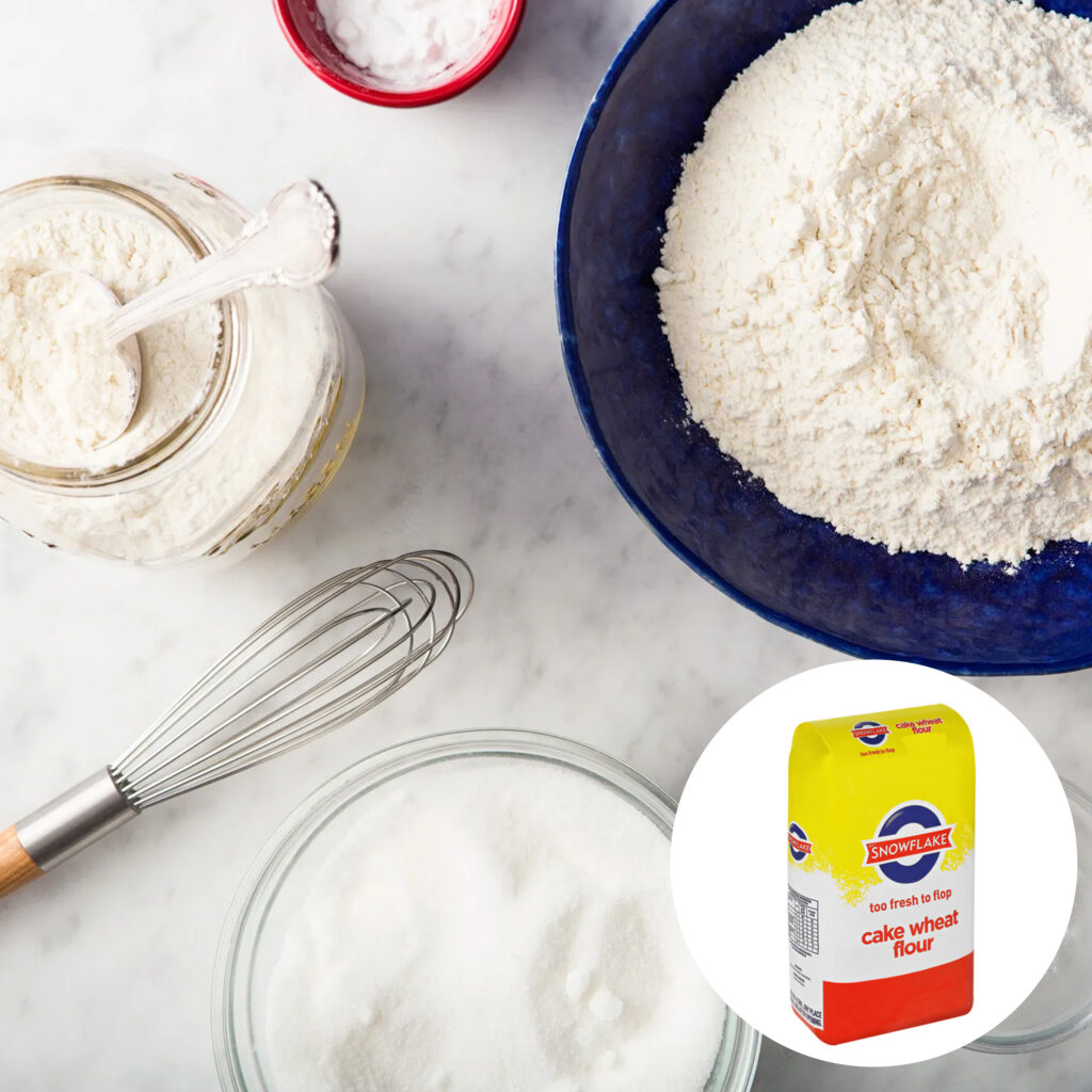 SNOWFLAKE CAKE WHEAT FLOUR - Hasmart