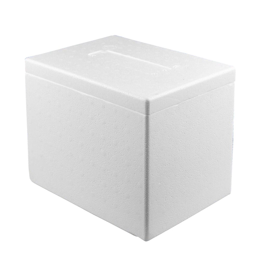 POLYSTYRENE PHARMA COOLER BOX 5lt 26x19x21.5cm - Hasmart