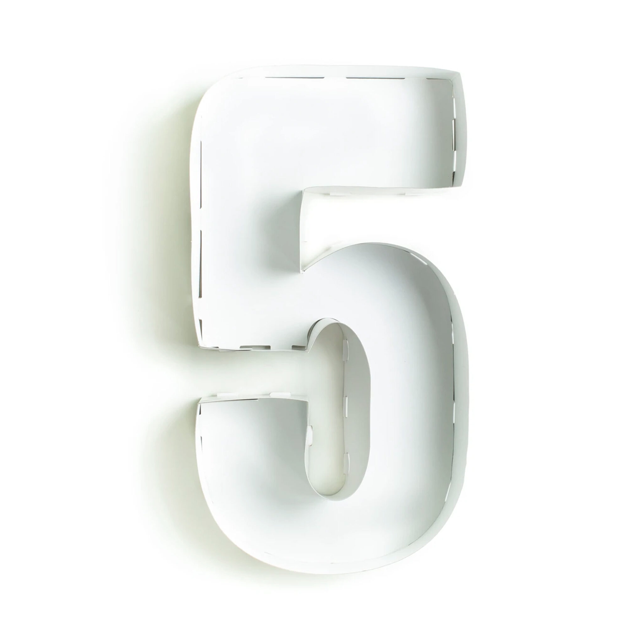 NUMBER SHAPED BOX NUMBER 5 (TBD) - Hasmart