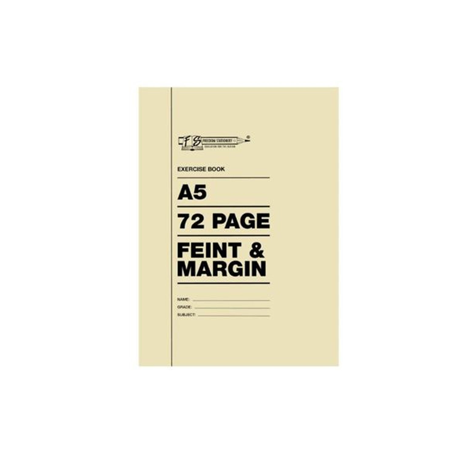 FREEDOM STATIONERY EXERCISE BOOK A5 72PAGE - Hasmart