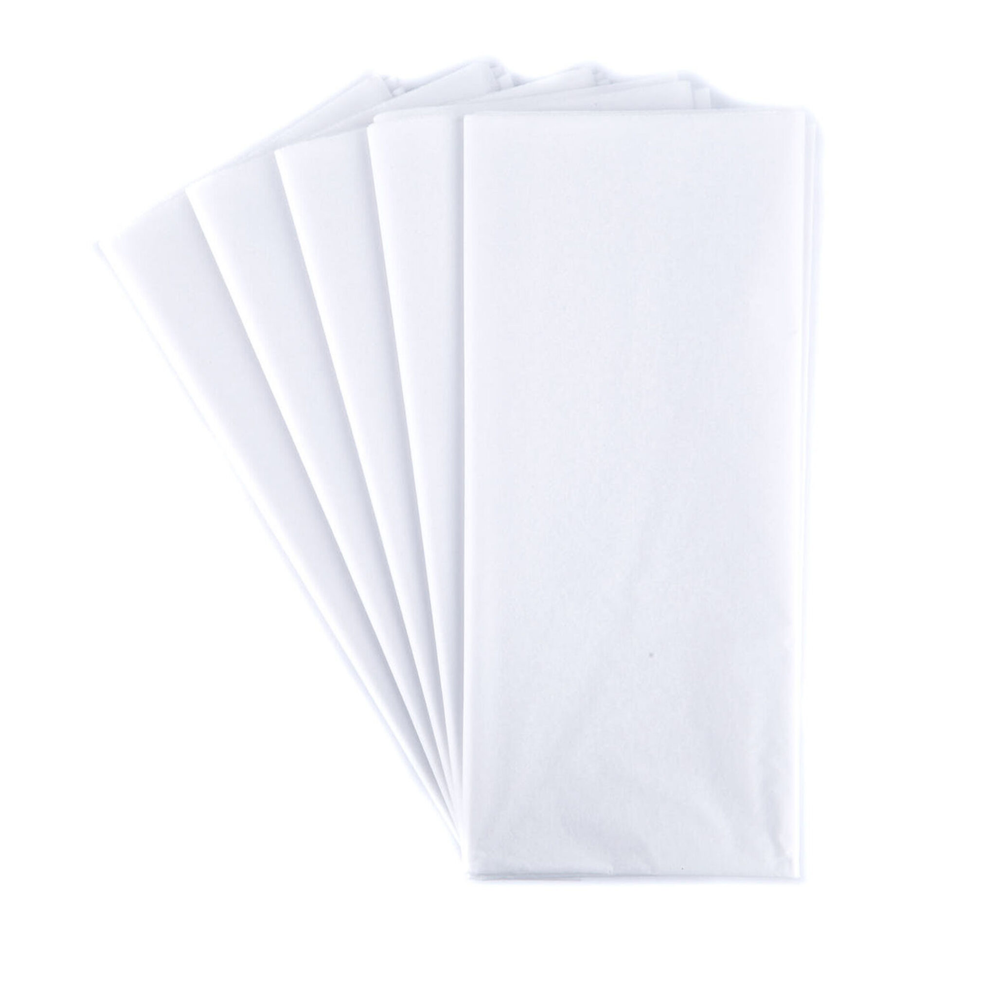 TISSUE PAPER WHITE 10 SHEETS 50x66cm - Hasmart
