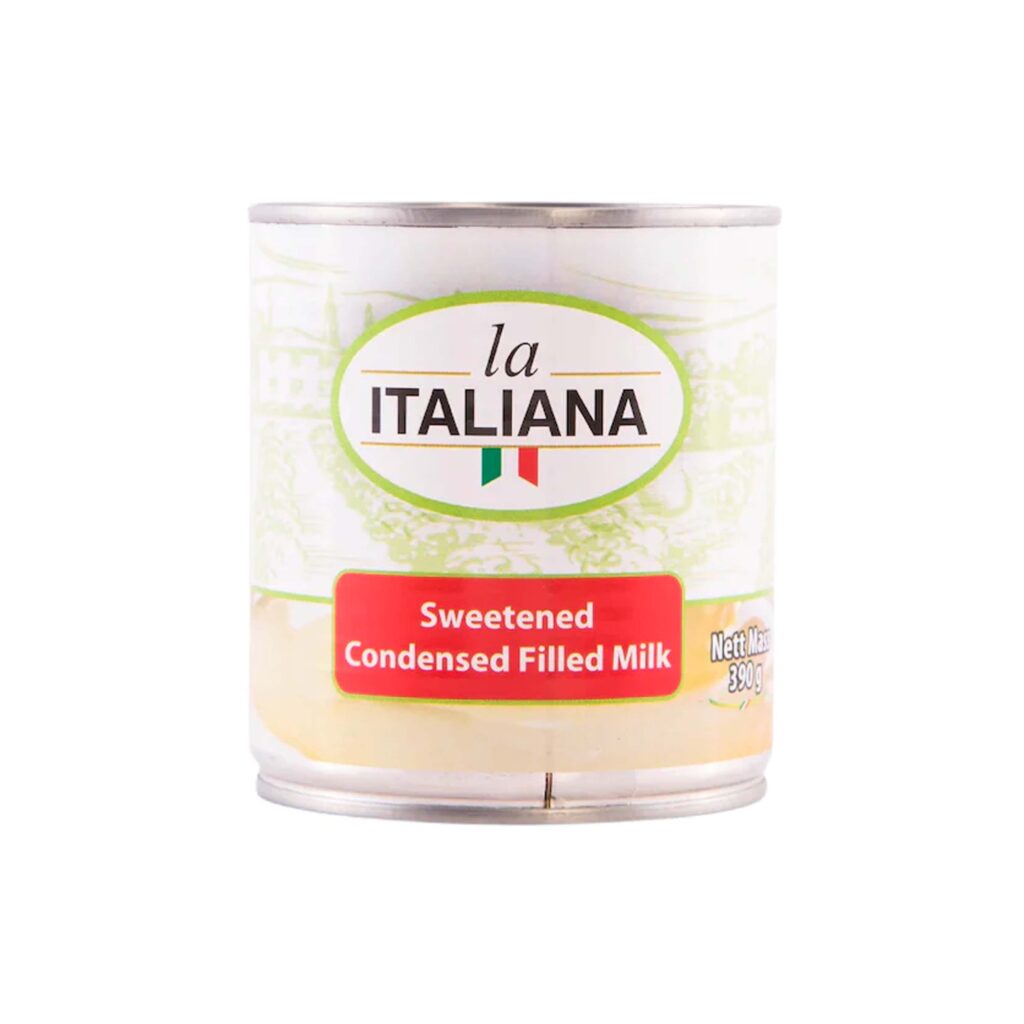 LA ITALIANA SWEETENED CONDENSED FILLED MILK 390g - Hasmart