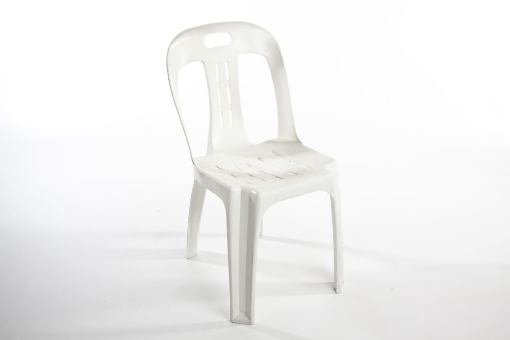 PLASTIC CATERING CHAIR WHITE - Hasmart