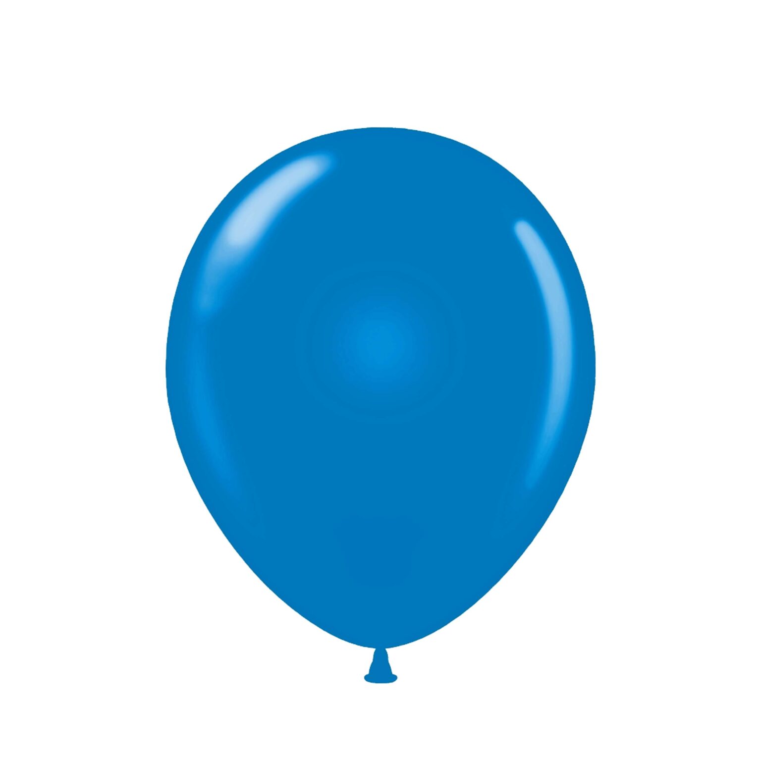 PACK (100) BALLOONS BLUE 12" HELIUM/AIR (TBD) - Hasmart