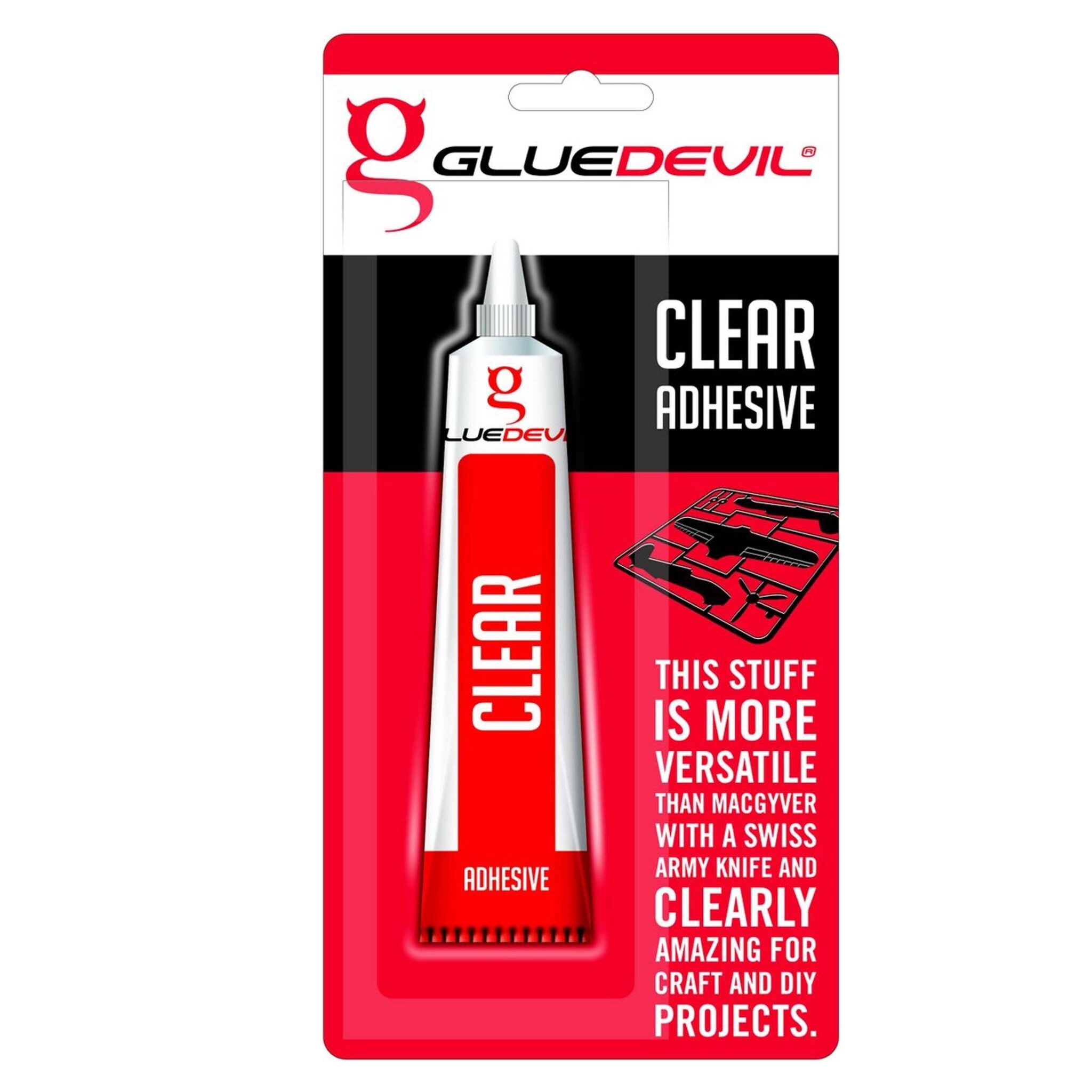 GLUE DEVIL CLEAR ADHESIVE 50ml - Hasmart