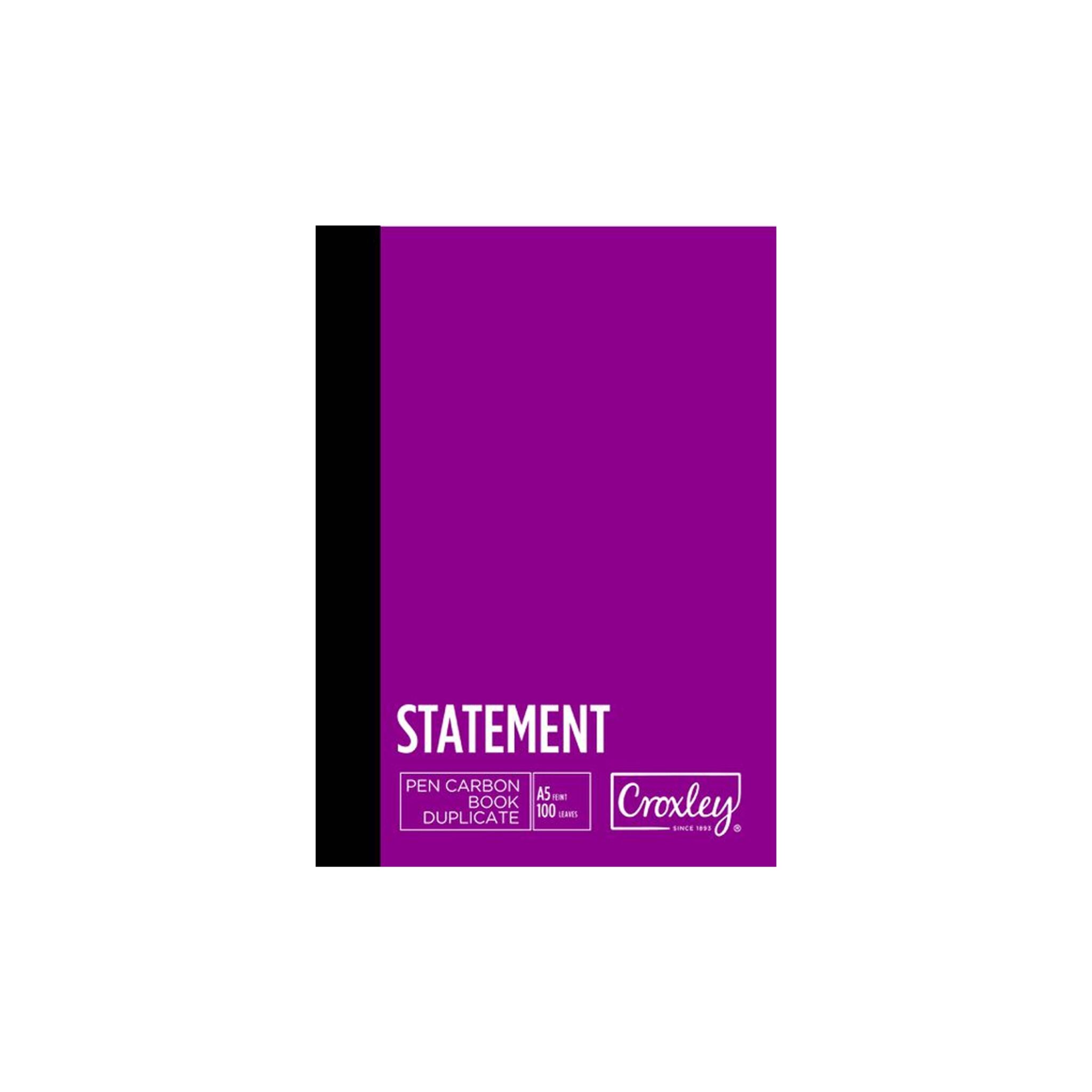 100pg DUPLICATE a5 STATEMENT BOOK - Hasmart