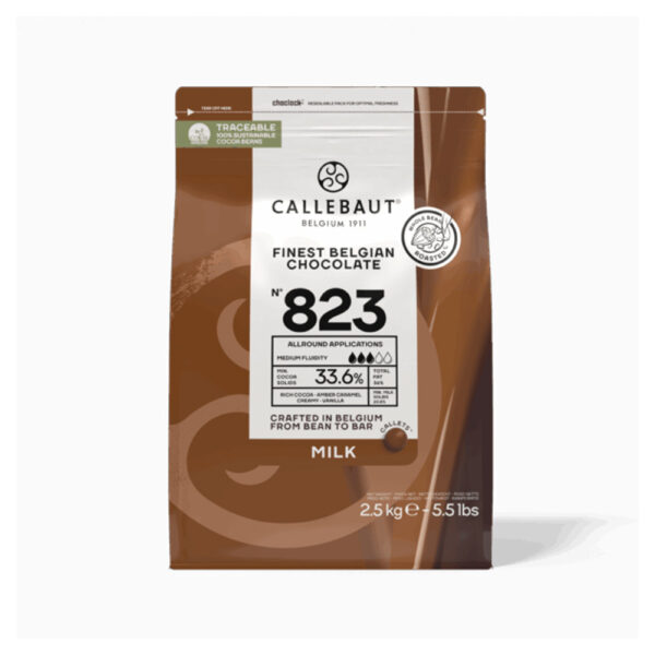 CALLEBAUT 823 COUVERTURE CALLETS MILK CHOCOLATE - Hasmart